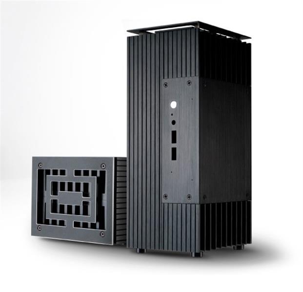 Akasa Turing compact fanless case solid Aluminium UCFF Case for 8th ...